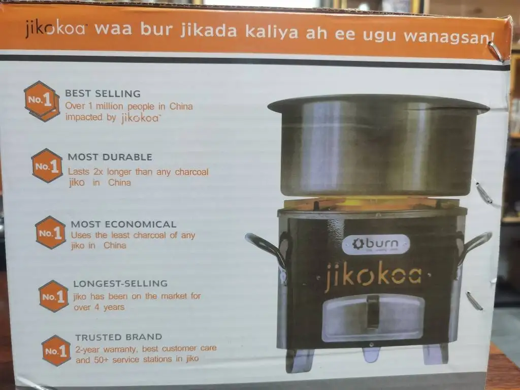 Top Tyko Brand Portable Stainless Steel Jikokoa Charcoal Stove Burning ...