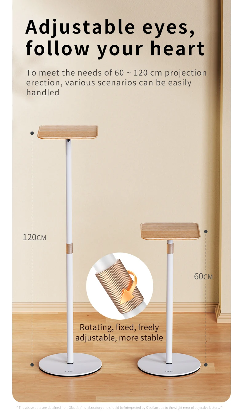 Projector Stand Projector Floor Stand With Wooden Tray Use For Home ...