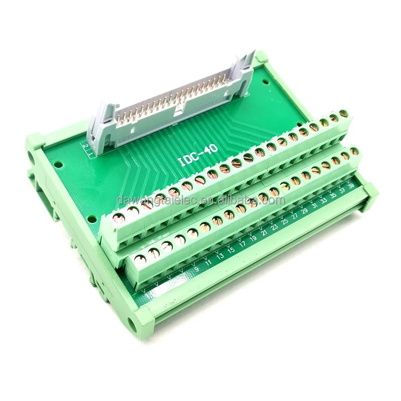 IDC40P Connector - Reliable 40 Pin Male Adapter for PLC