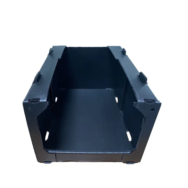 Warehouse Corex Plastic Stacking Bin Corflute Picking Bins For Clothes ...