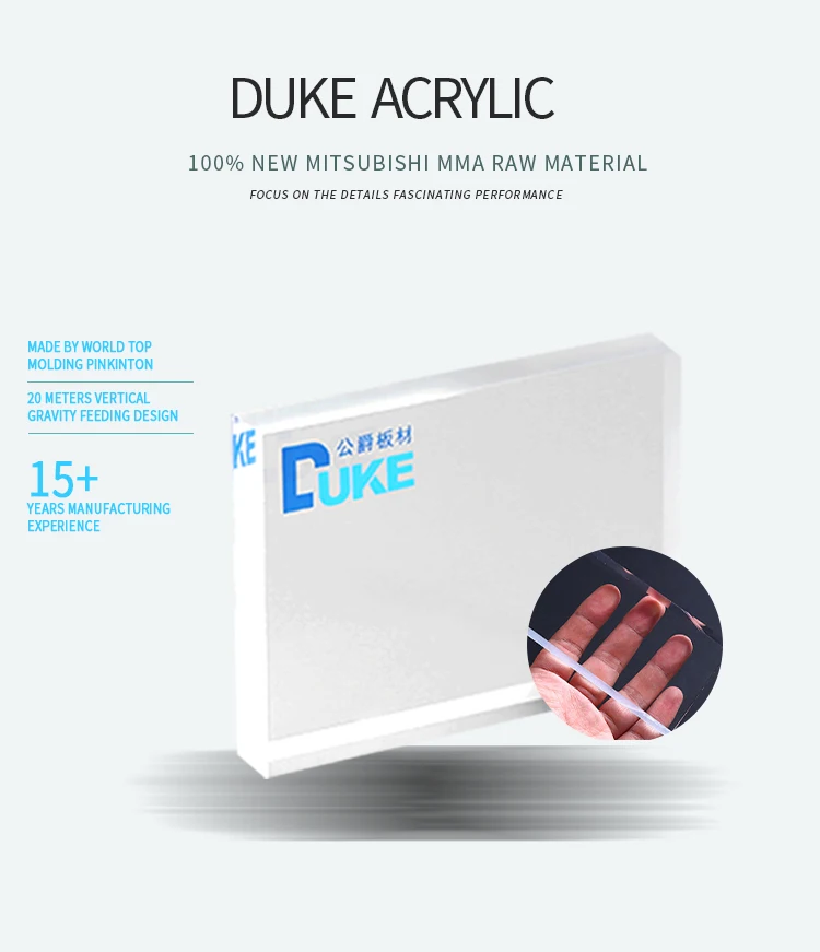 3mm 6mm 100% Virgin Pmma Transparent Acrilicos Glass Panels Food Grade ...