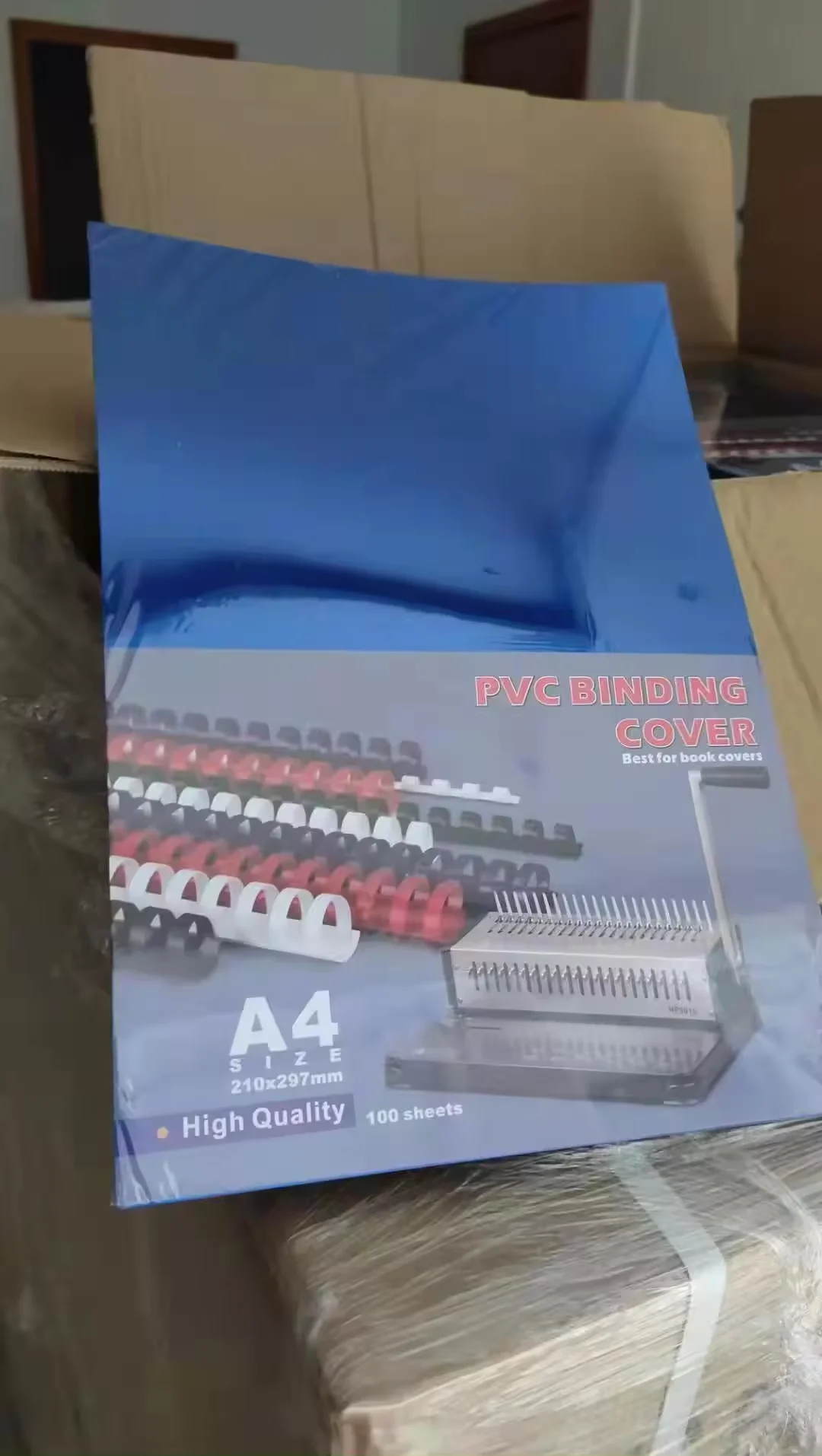 A3 A4 Binding Covers Clear PVC/ PP Binding Covers for Report ...