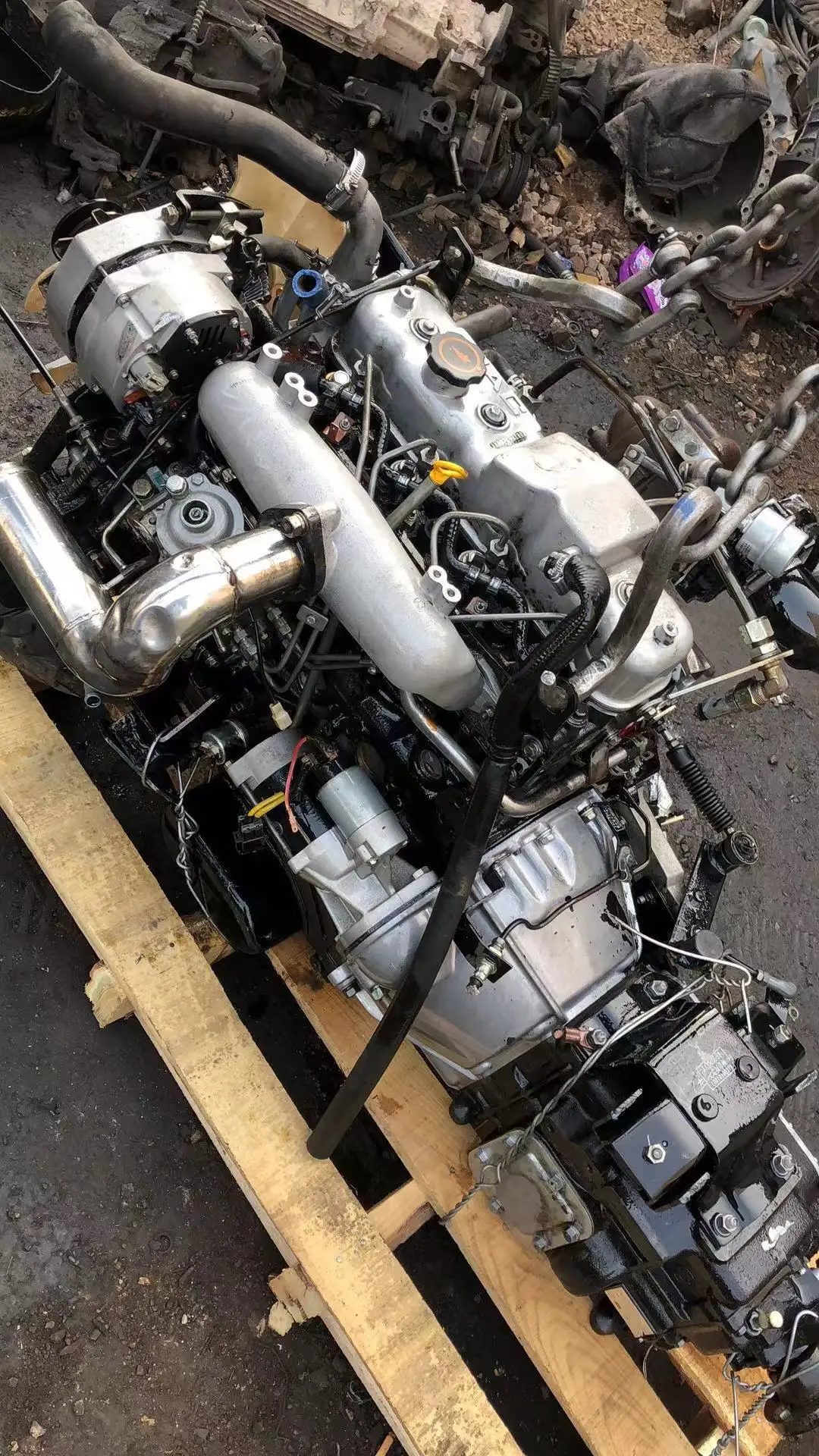 Truck Jac Rui Ling Engine Used Complete Jac Truck 4da1 Engine Parts ...