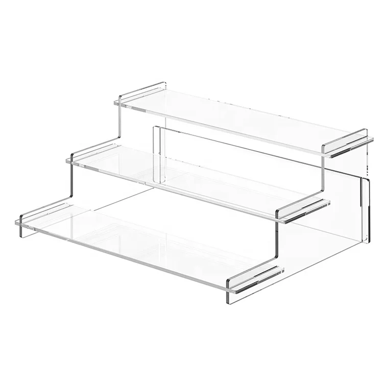 Disassembled Design Clear Acrylic Display Stand, Step Risers Clear ...