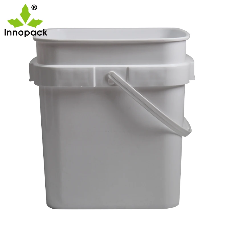 25 Liter Square Plastic Paint Bucket Paint Plastic Bucket With Lids ...