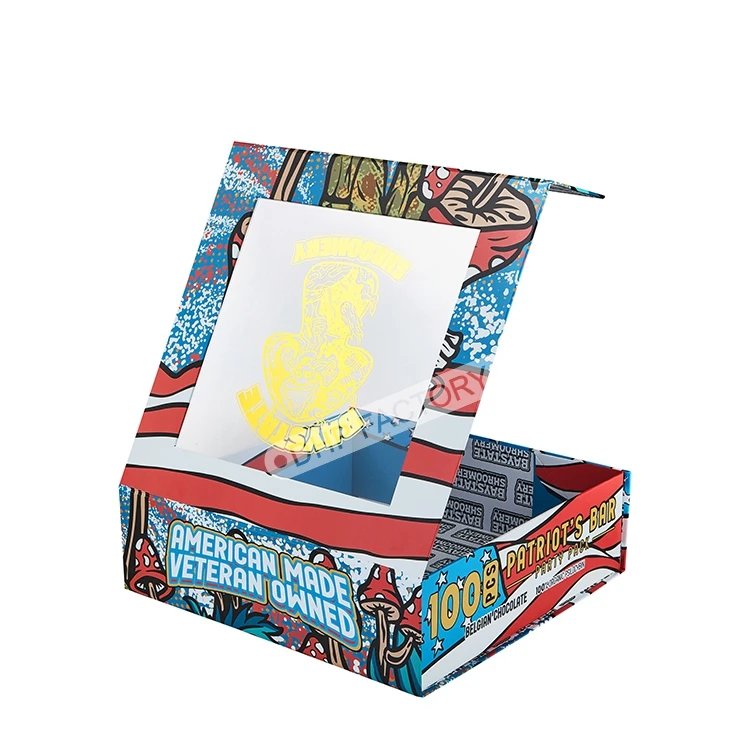 Luxury Custom Empty Chocolate Bar Bonbon Box Valentines Sweet Candy ...