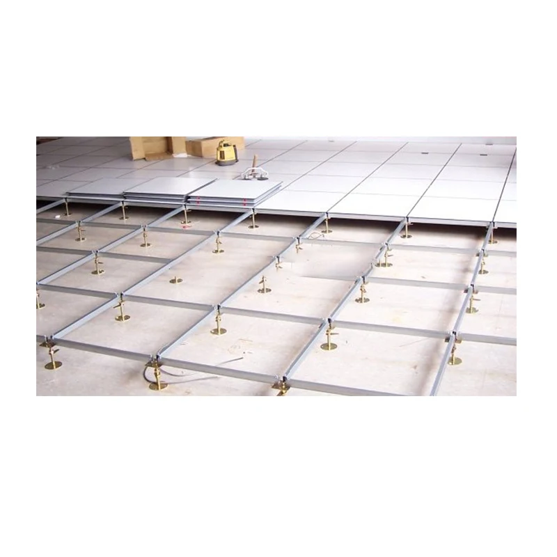 Data center raised access floor system hpl pvc ceramic finish tile ...