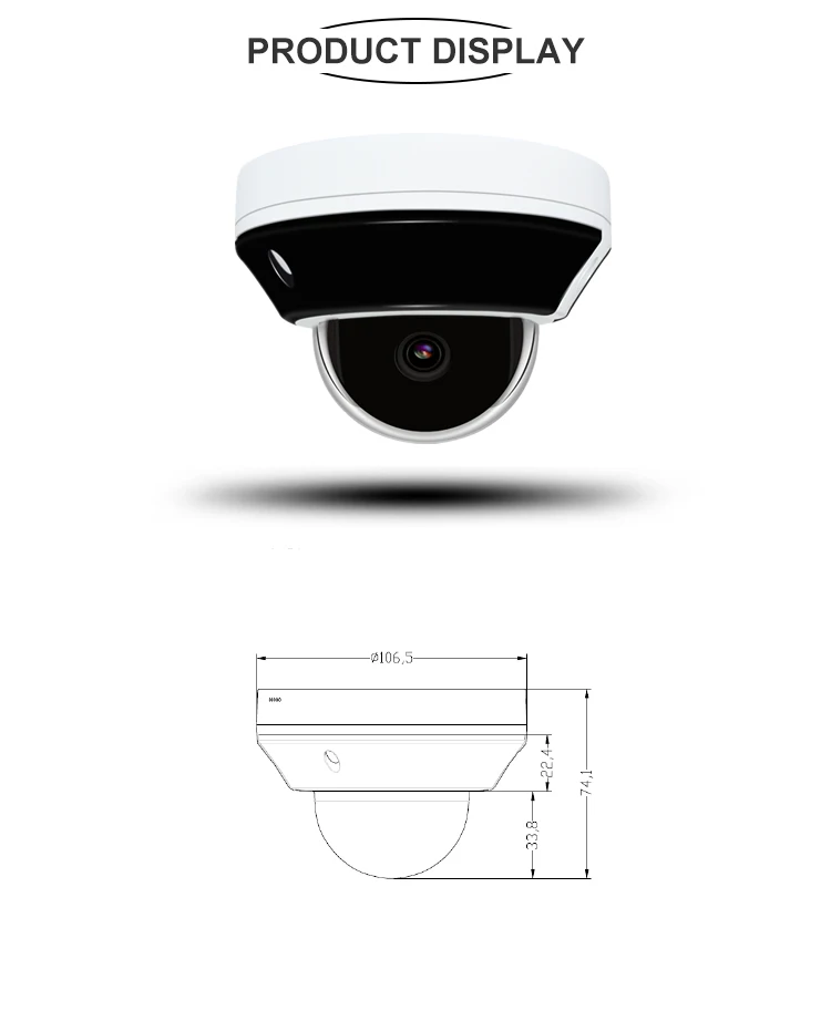 5MP PNP Hik Private Protocol PTZ Camera with Night Vision