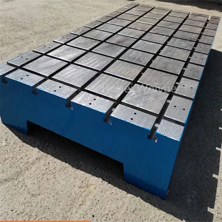 Cast Iron Surface Plate Test Bench Grinding Plate Assembly Cast Iron ...