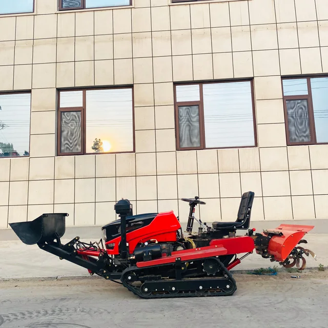 Best Selling Quality Rotary Tiller Machine Crawler Track