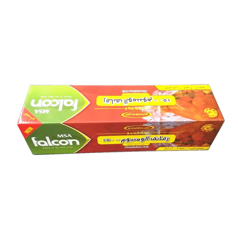 Customized Falcon Logo Food Grade Aluminium Foil Price Heavy Duty Foil ...
