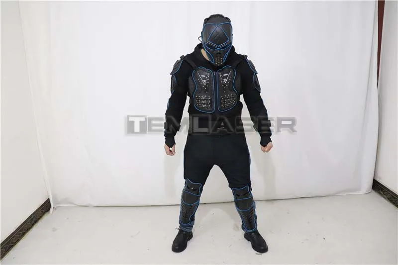 Red Laser Battle Suit LED Costumes for Dance Performances - Luminous ...