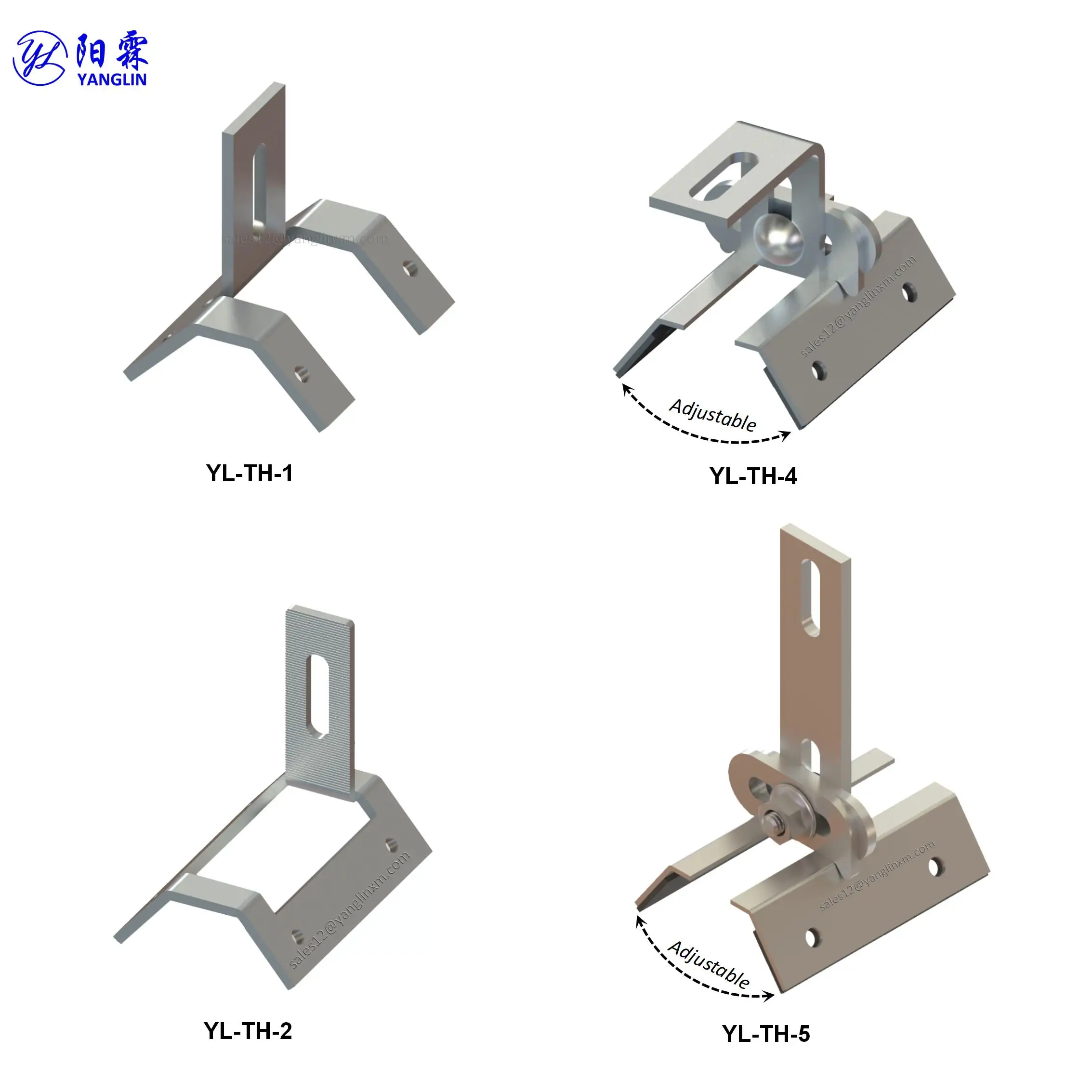 Standing Seam Metal Roof Mounting Brackets for Solar Panels on Steel ...