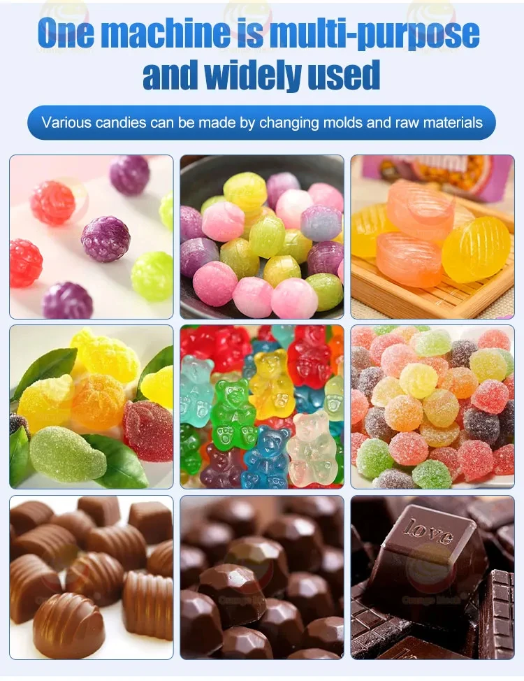 Commercial Automatic Cheapest Chinese Chocolate Jelly Bean Lollipop ...