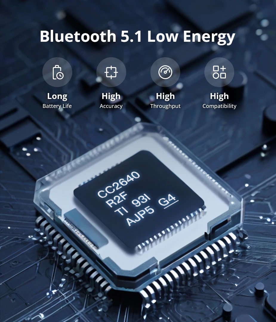 Indoor and Outdoor Location Wearable TI CC2640R2F Bluetooth Locator ...