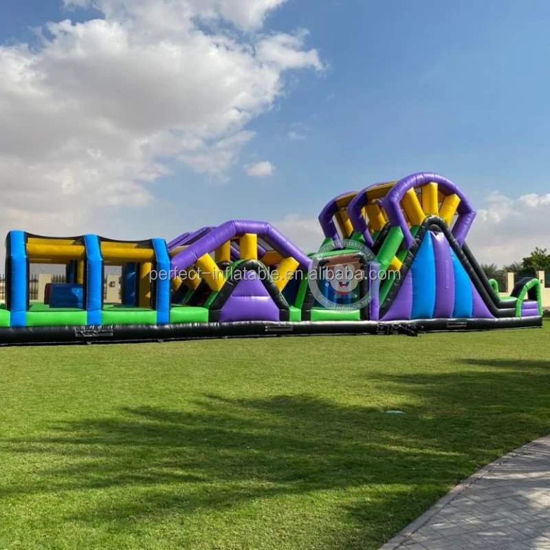 Springkastelen Inflatables China Dmuchany Zamek Inflatable Obstacles ...