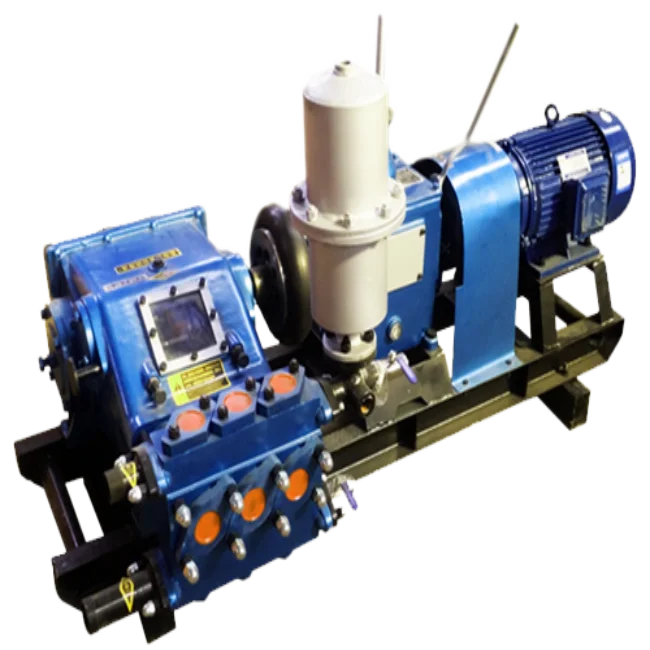 Horizontal Triplex High Pressure Mud Pump For Water Well Mud Pump For ...