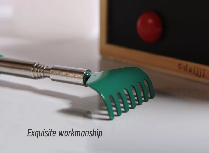 Portable Colored Stainless Steel With Soft Grip Back Tickle Retractable ...