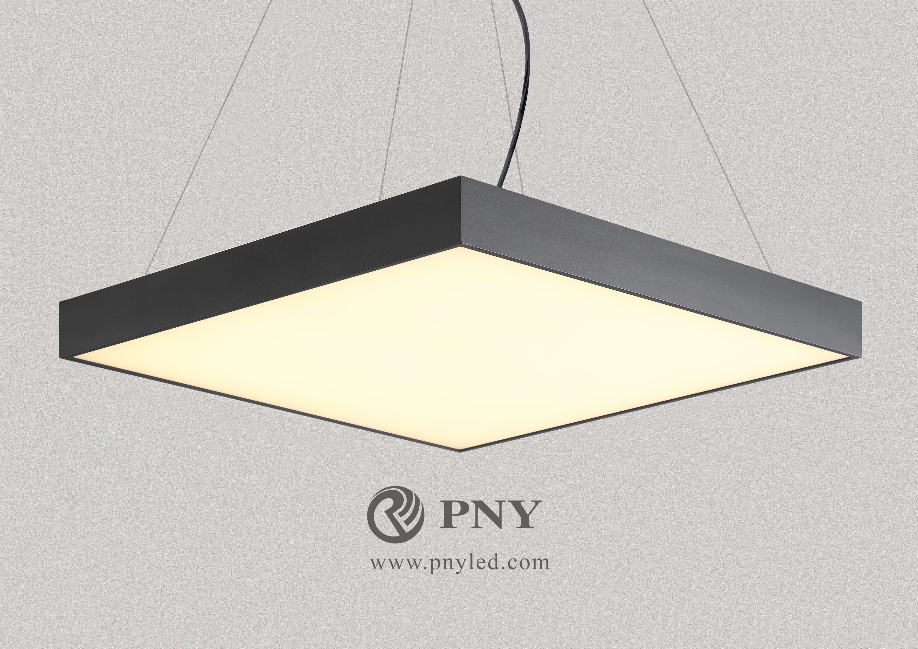 Surface Mounted Square Ceiling Lighting Hanging Lamp Chandelier SMD Led ...