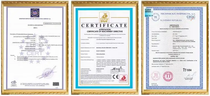 Iso11118 Standard 1kg Empty Propane Mini Lpg Cooking Gas Cylinder With ...