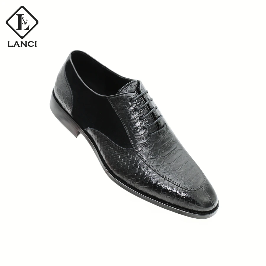 LANCI Men Elegant Style Top Quality Formal Hot Sale Full Genuine ...