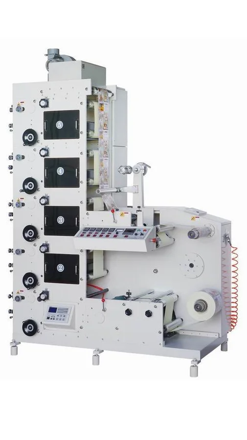 Rtry-420 6 Color Wrapping Paper Straws Craft Paper Anilox Roller Flexo Printer Printing Machine ...