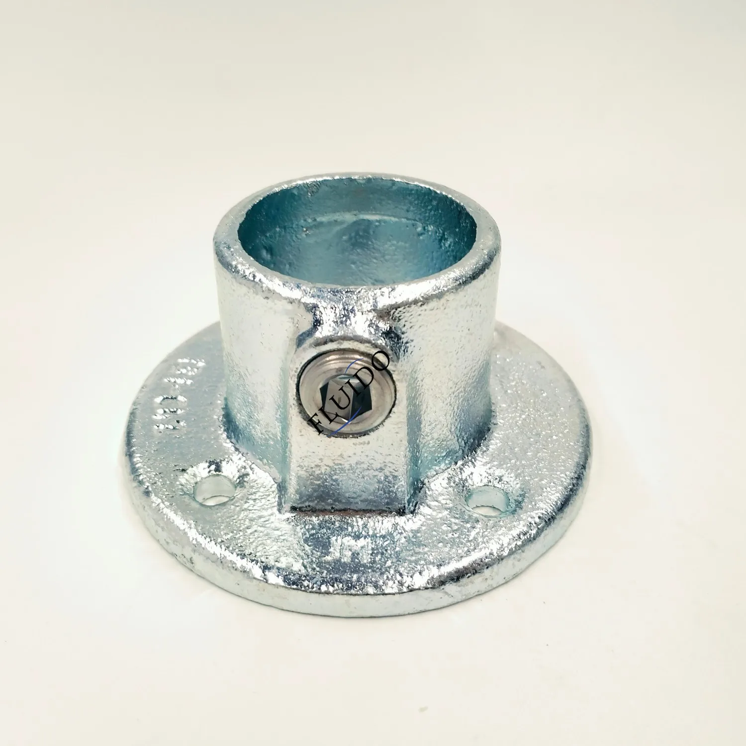 Customized Aluminum Key Clamp square Pipe Fitting Accessories for Pipe ...