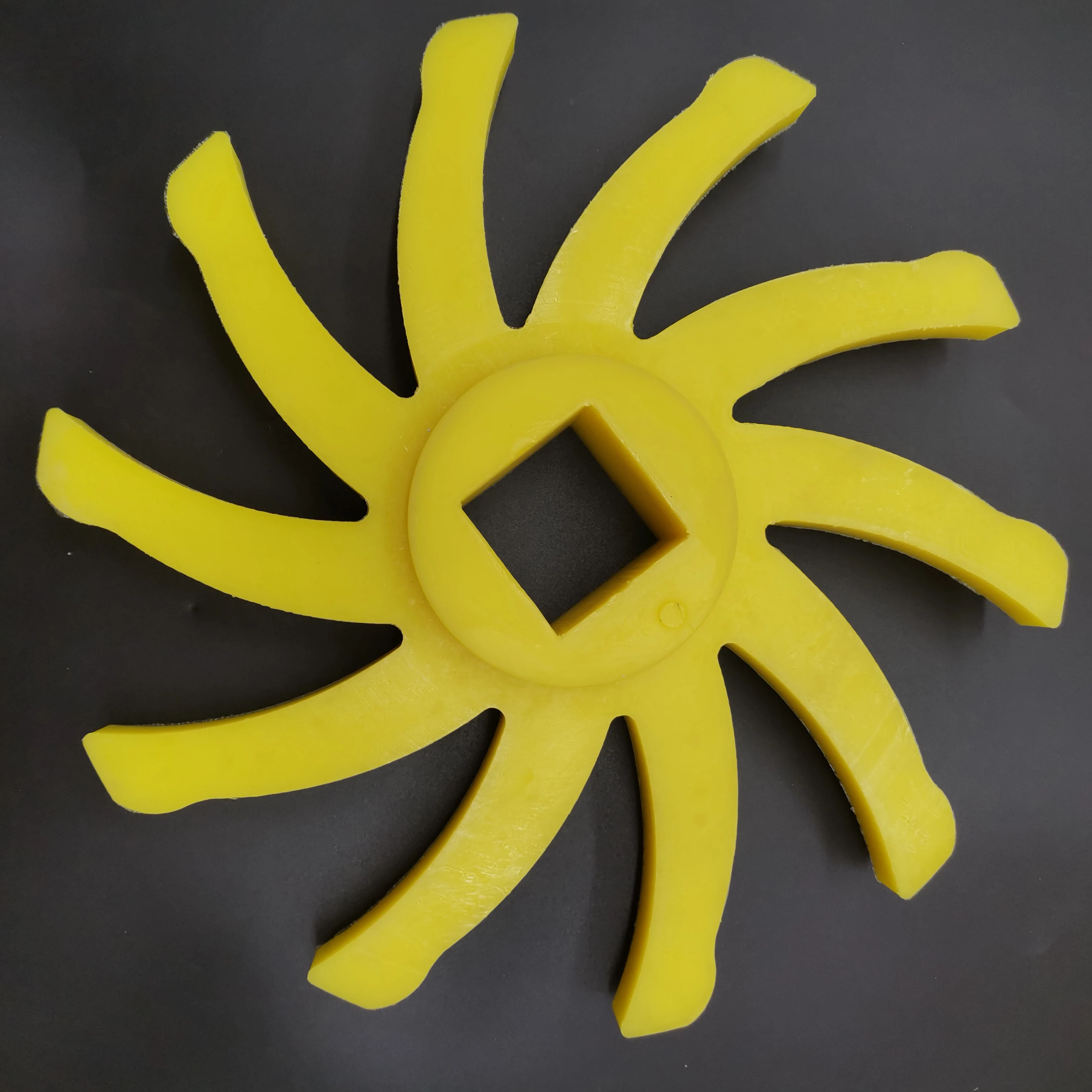Customized Yellow and Orange Replacement Fingers for Finger Weeders