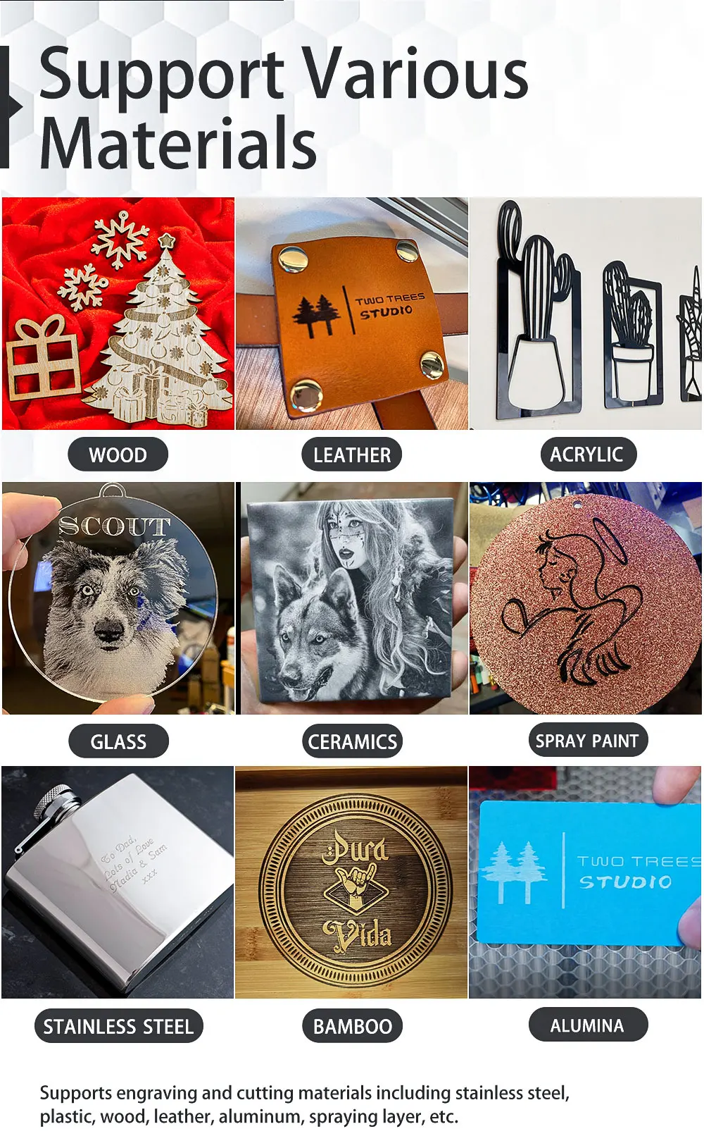 TWOTREES TS2 20W Laser Engraving Machines - Multifunctional DIY