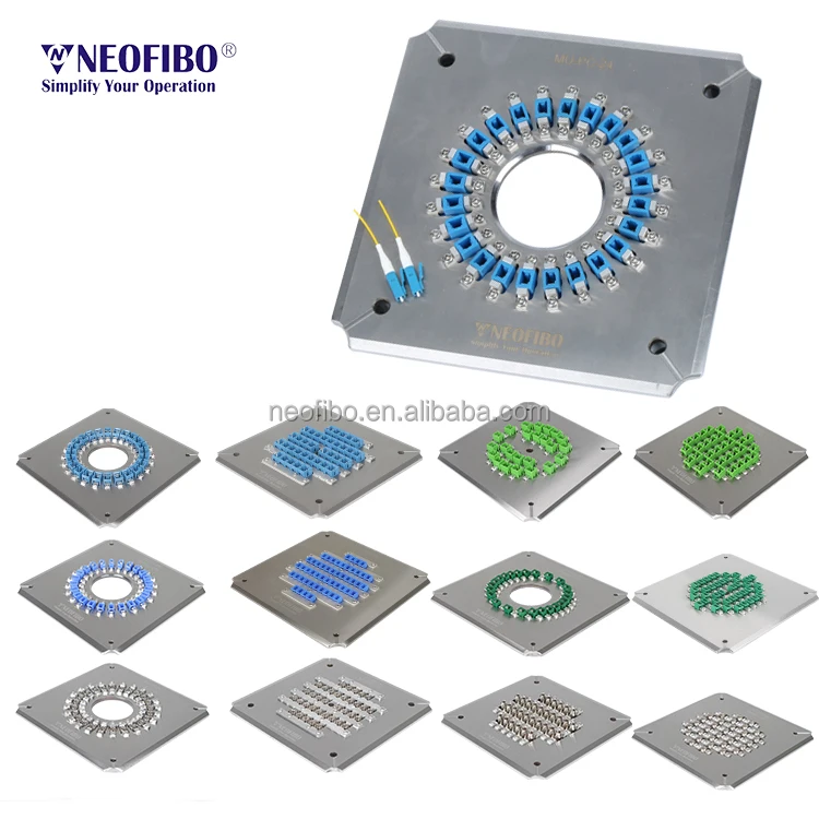 Neofibo MU-PC-24 Patch Cord Holder - Optical Jig for Fiber Polishing