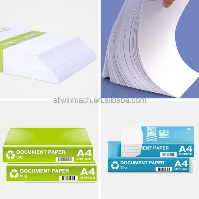 Efficient A4 Paper Cutting and Packing Machine - 1 Year Warranty