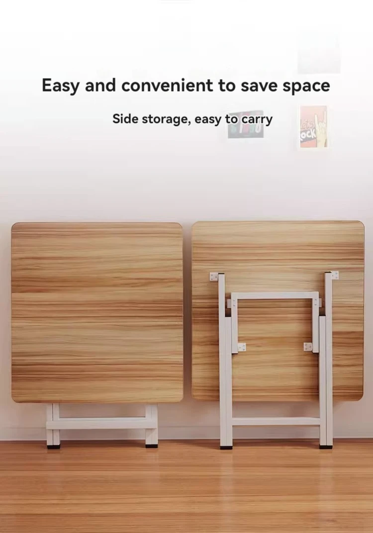 Factory Direct Sale Modern Simple Foldable Dinning Room Furniture ...