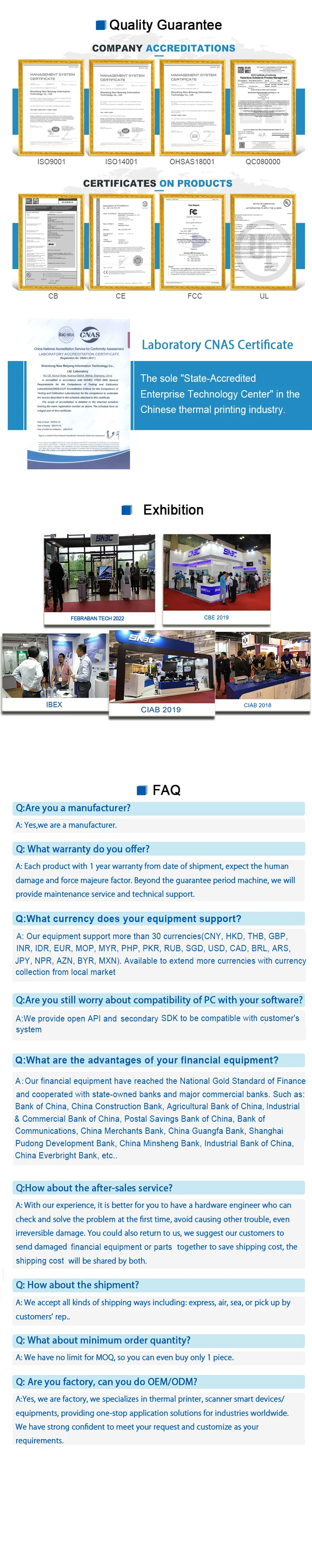 SNBC BATM-N2200 CDM - Efficient Cash Deposit Machine
