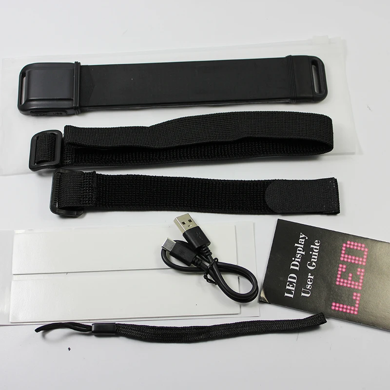 Custom Programmable Scrolling Smart Led Signs Flexible Rgb Led Display ...