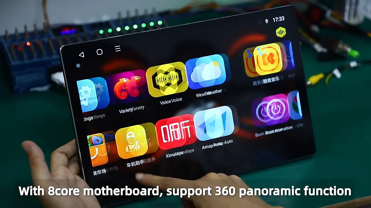 13.3 Inch Android 11 Car Stereo Multimedia Gps Intelligent Navigation ...