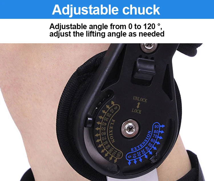 Adjustable Leg Stabilizer Rom Knee Immobilizer Medical Orthopedic Post ...