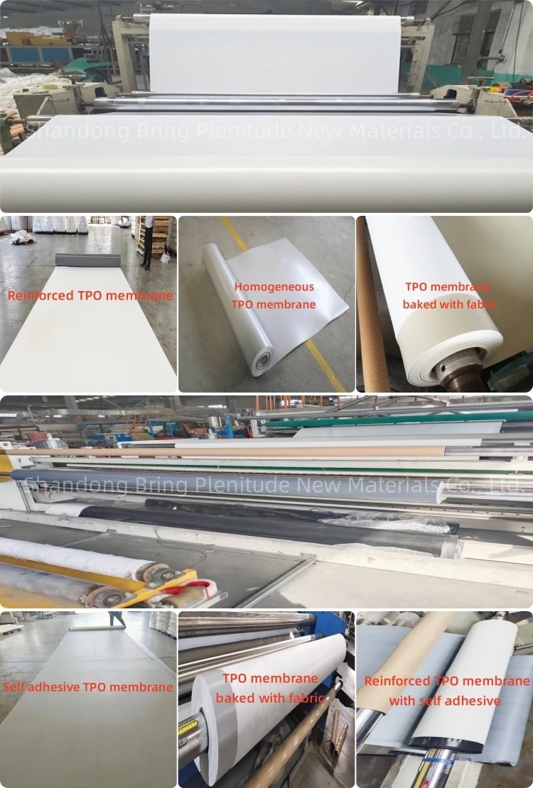 Flat Roof Waterproofing Coating Materials TPO Waterproofing Membrane Sheet| Alibaba.com
