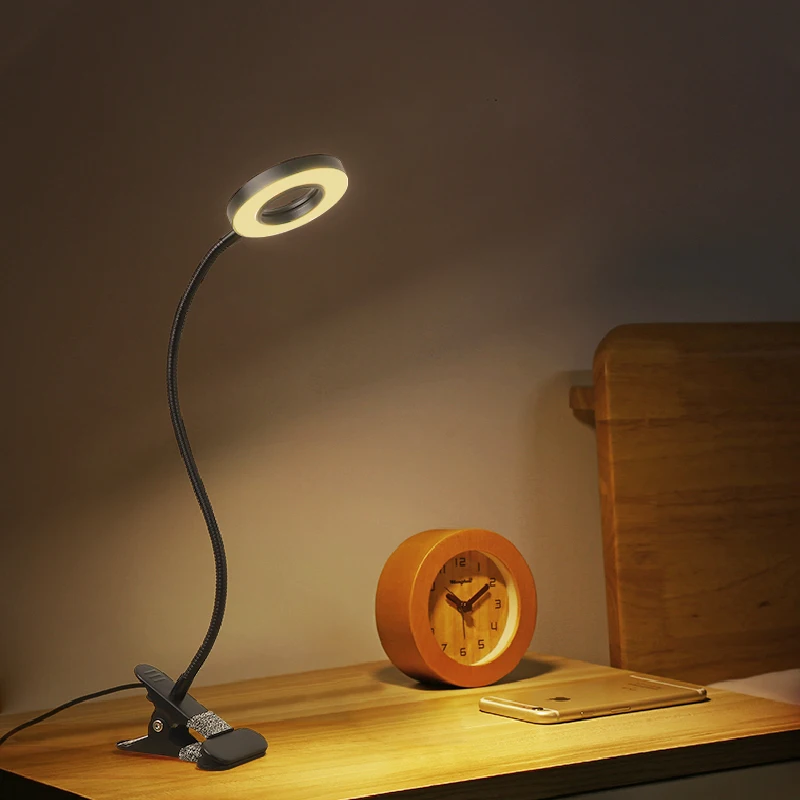 9W Minimalistic Student Desk Lamp - Flexible & Bright