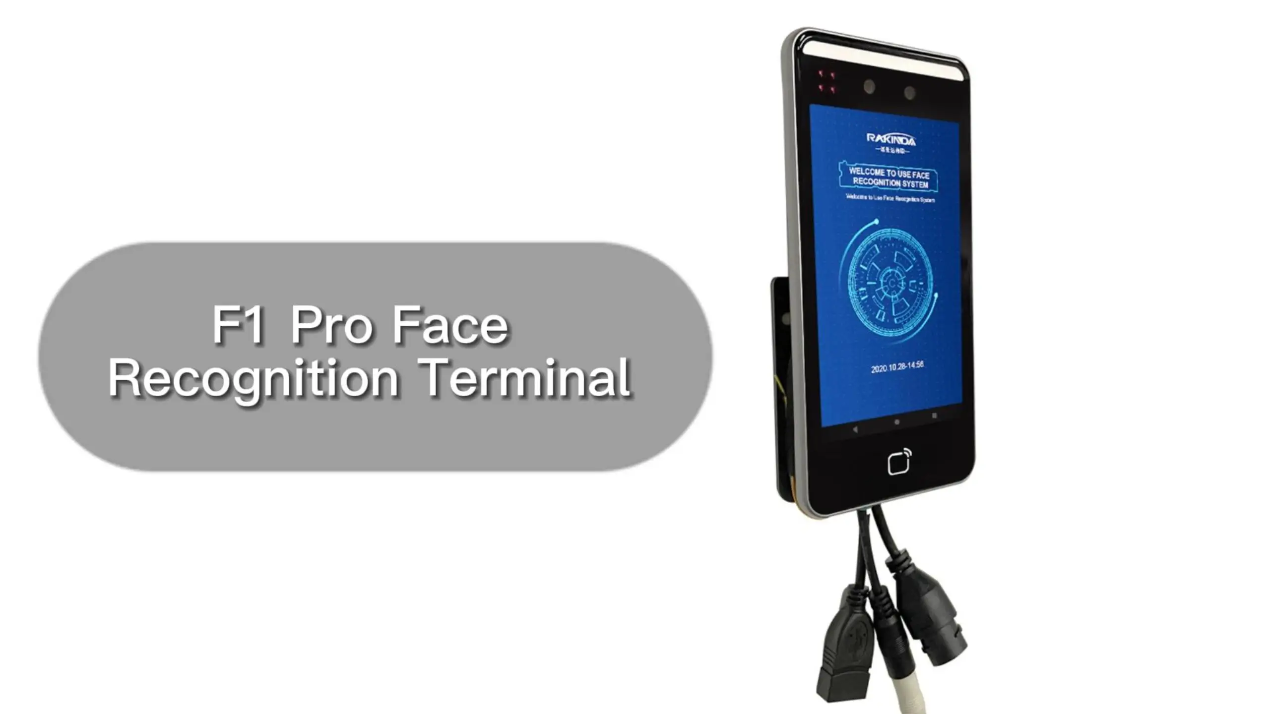 Office Employee Punch Card Machine Biometric Android Face Recognition ...