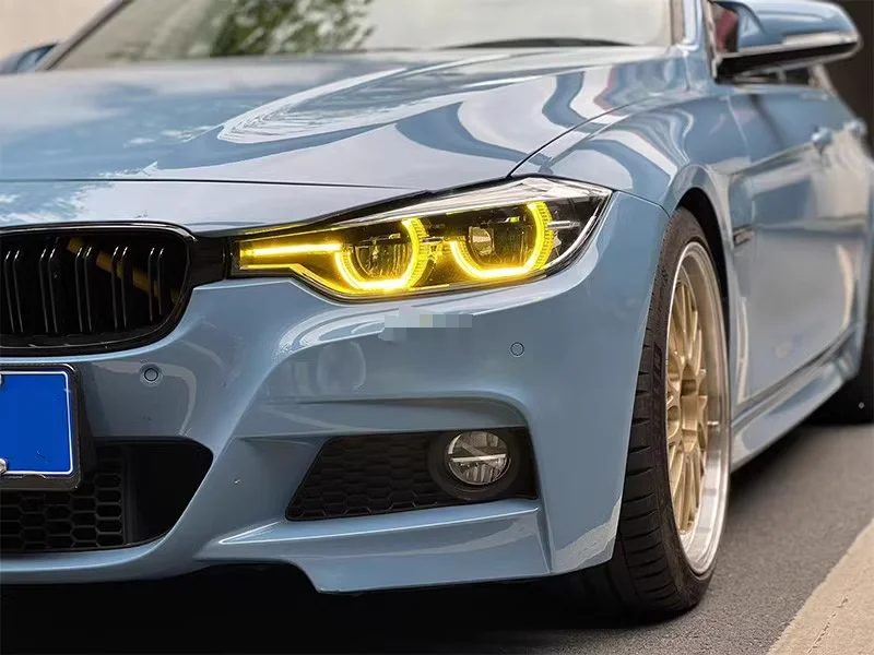 SJC Dual-Color LED Headlights for BMW 3 Series F30 F35 F80 (2013-2018 ...