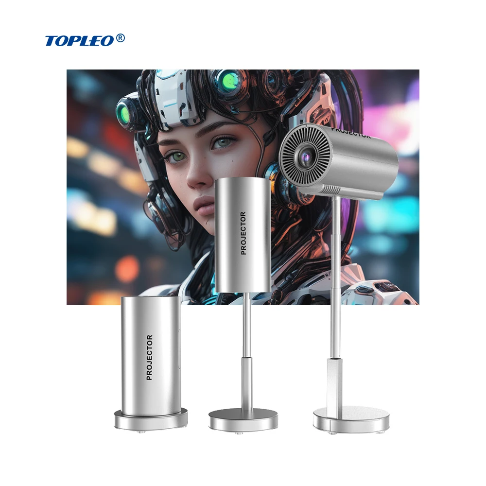 Topleo proyector smart projector inflatable screen home theater video ...