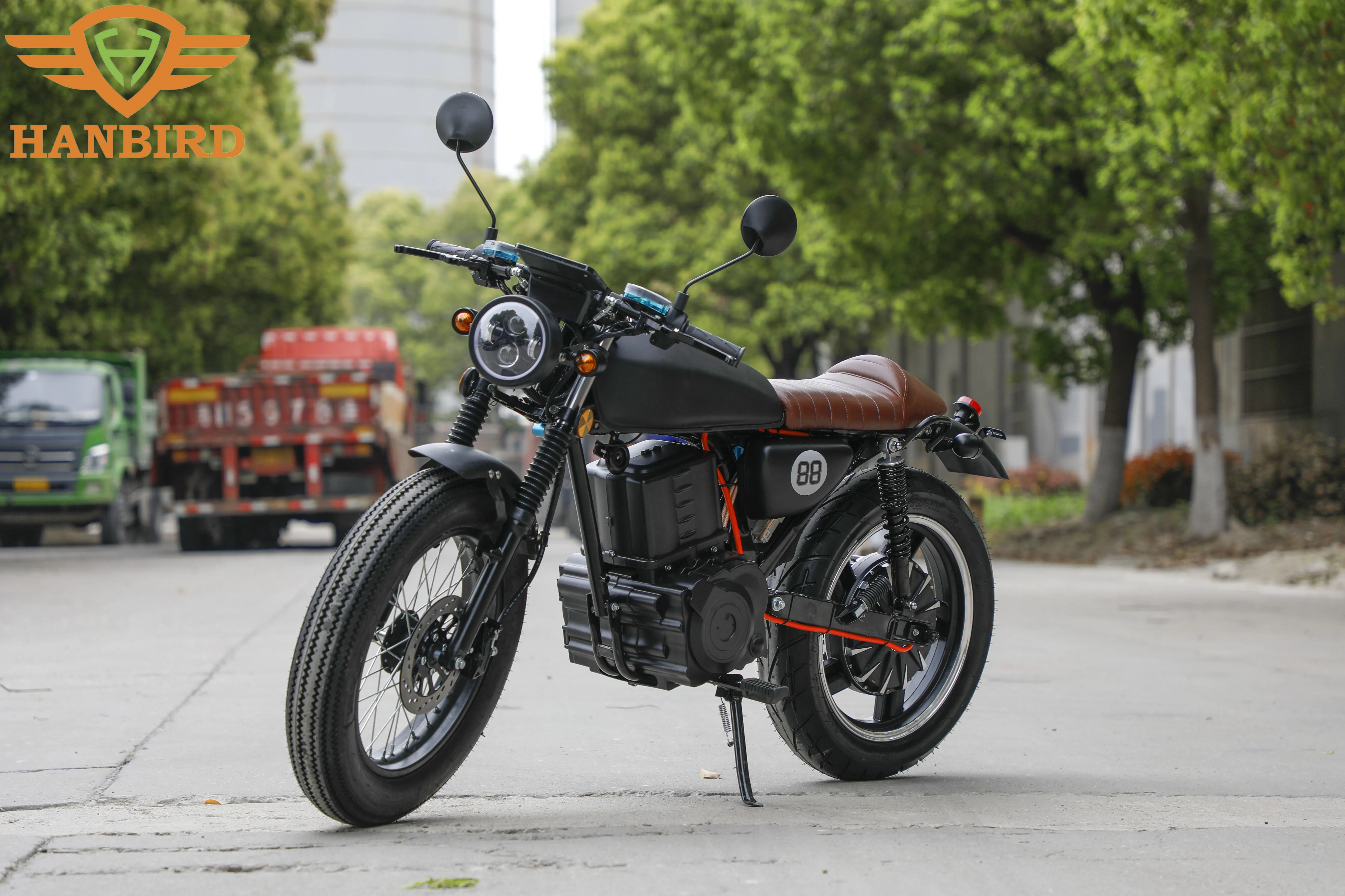 Alibaba.com: Retro Vintage Cross 72V Electric Motorcycle with CE ...