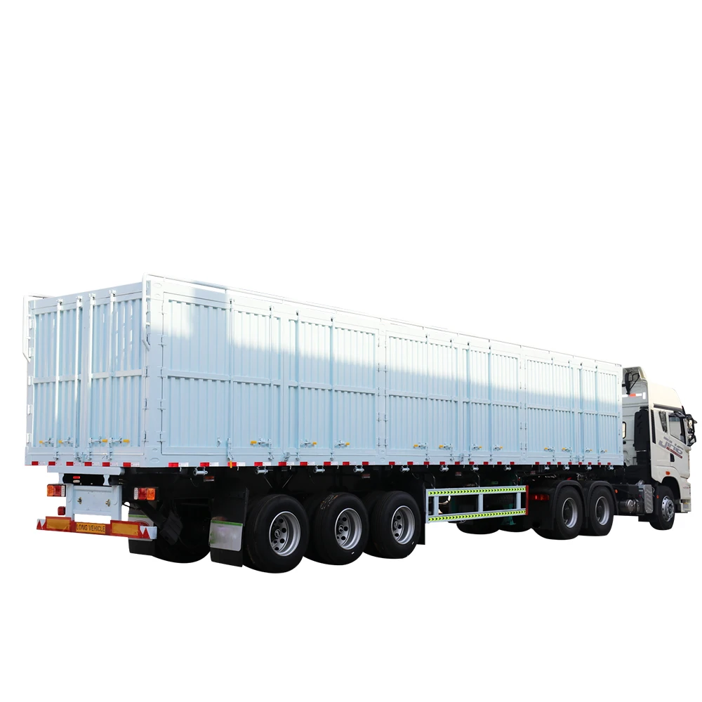 40ft 53ft Dry Utility Trailer Cargo Transport Box Van Semi-trailer For ...