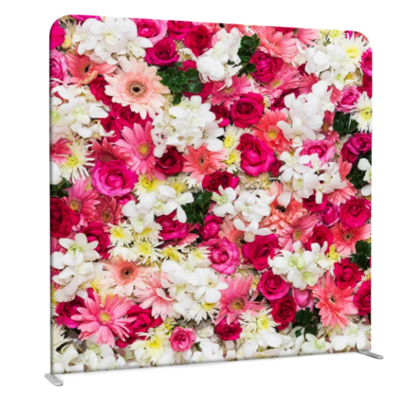 Custom 8x8ft Double-sided Tension Fabric Pillow Case Photo Booth ...