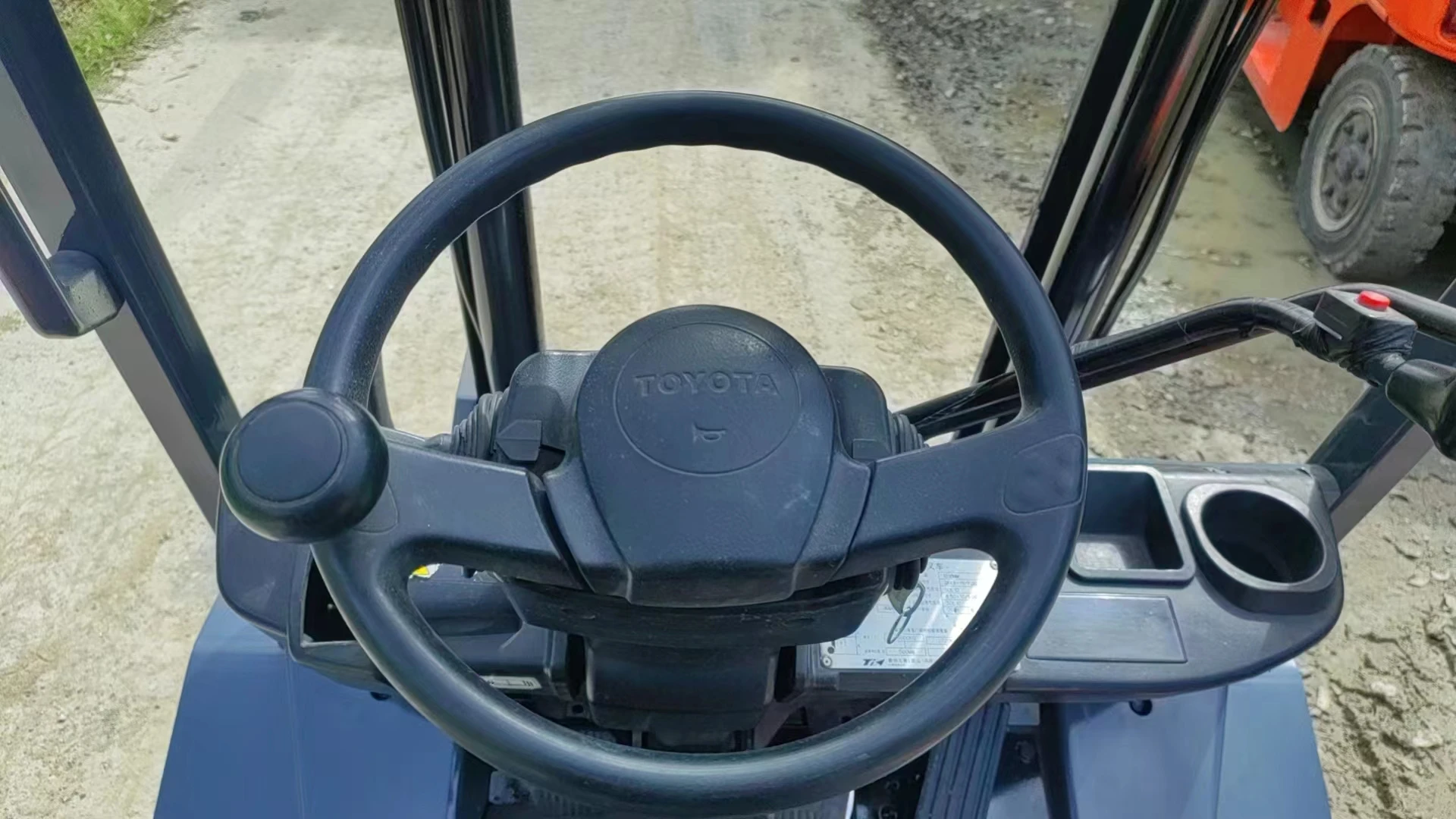 Used Mini Toyota FD35 Forklift in Good Condition With Bearing Core ...