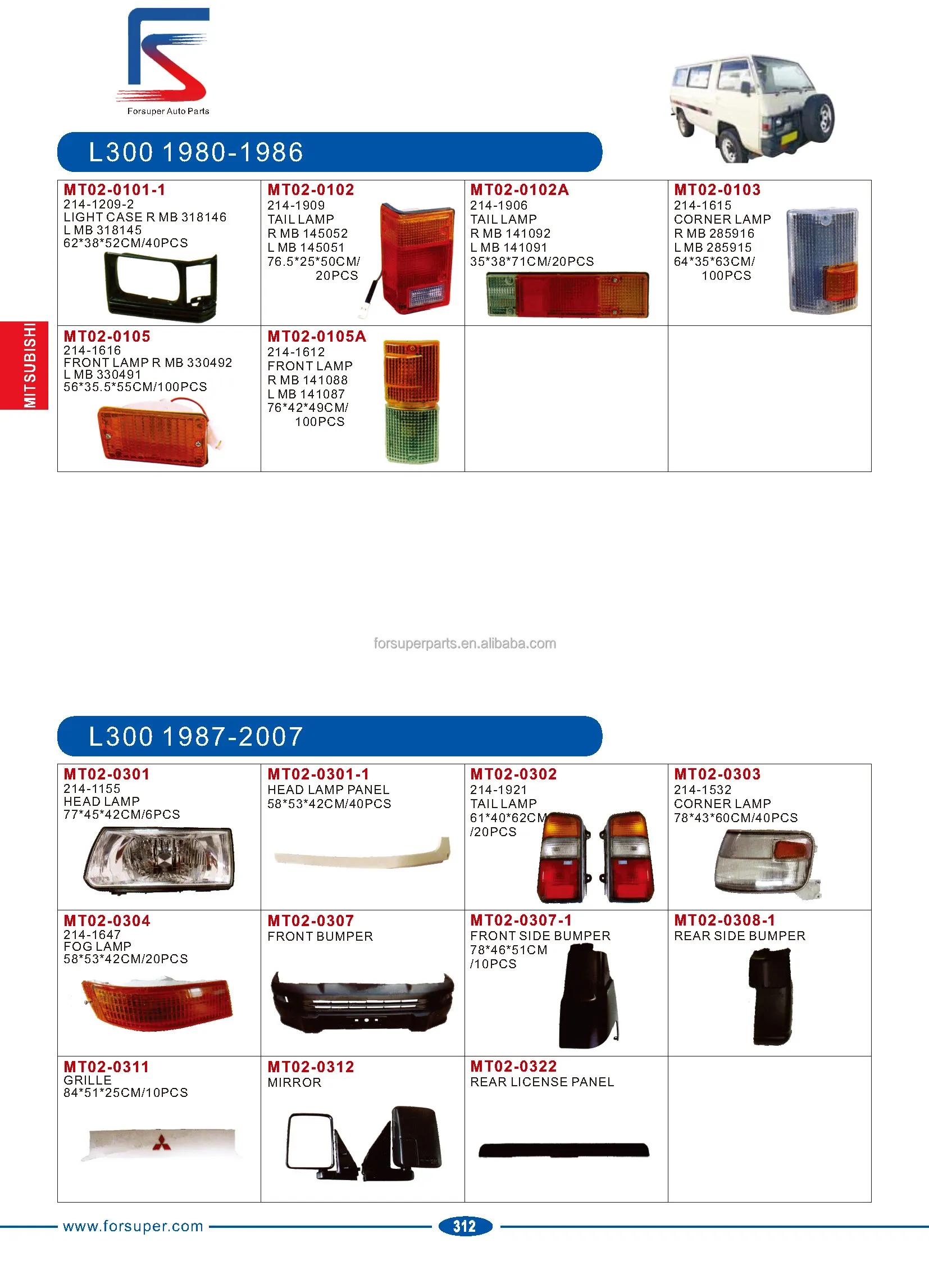 Front Grille For Mitsubishi L300 1987-2007 Auto Body Parts - Buy L300 ...