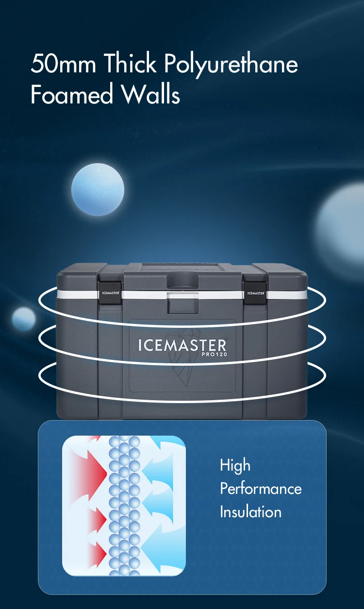 Icemaster Pro 120l Cooler Fresh Food Insulation Large Storage New ...