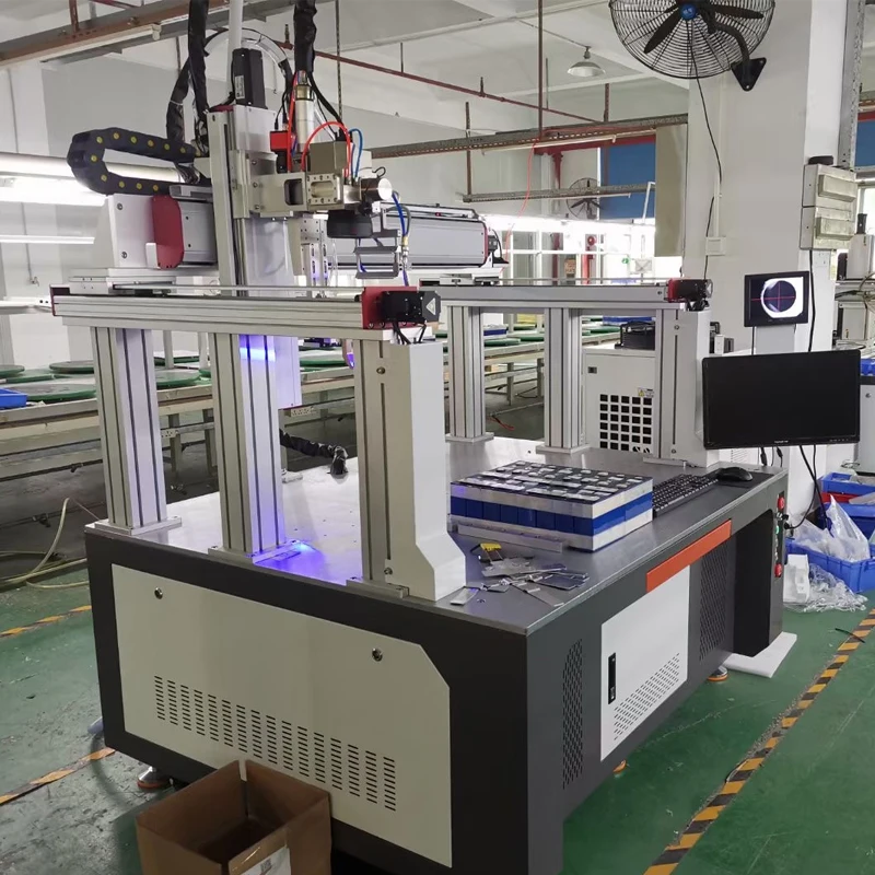 Gantry Battery Pack Tap Positive And Negative Nickel Sheets Galvo ...