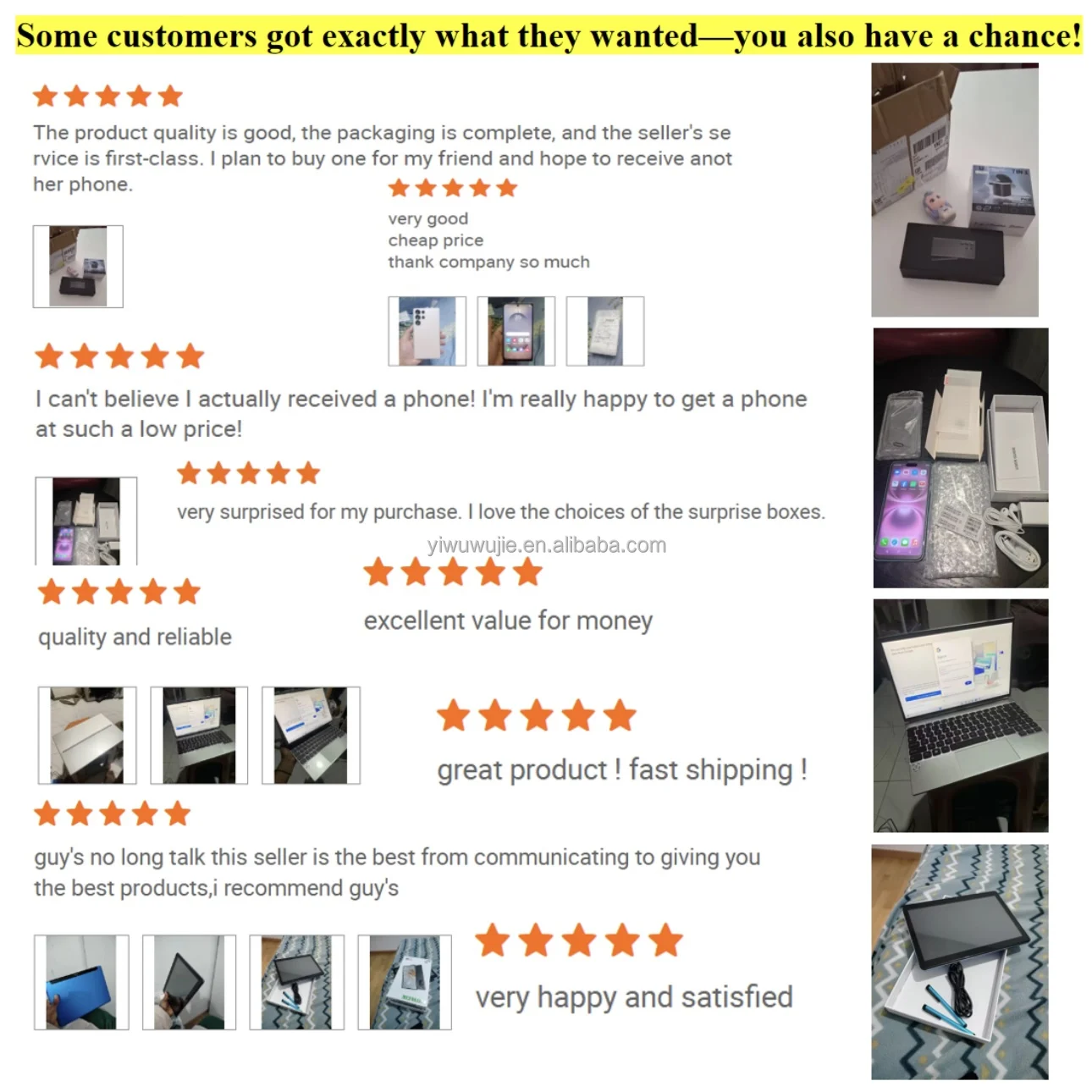 2026 Advanced Mystery Box Electronics Surprise with Smartphone Tablet ...
