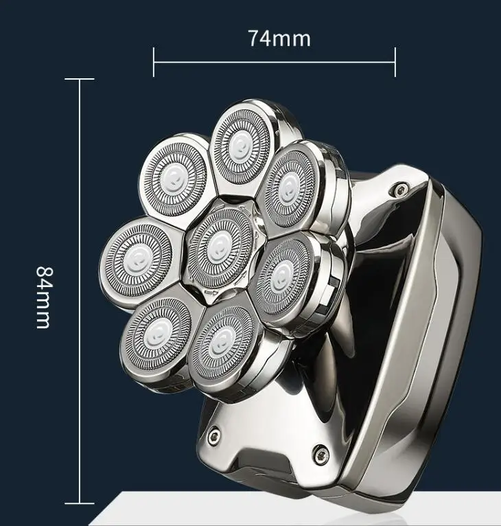 Head Shavers for Bald Men Upgrade 7D Electric Razor Grooming Kit 4 in 1 ...